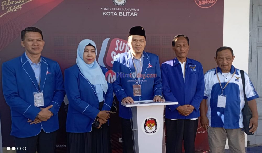 Demokrat Kota Blitar Daftarkan Bacaleg Ke Kpu 30 Persen Kaum Muda